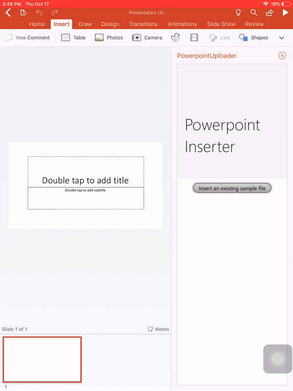 The api Office.context.application.createDocumentAsync fails on iOS platform. · Issue #780 ...