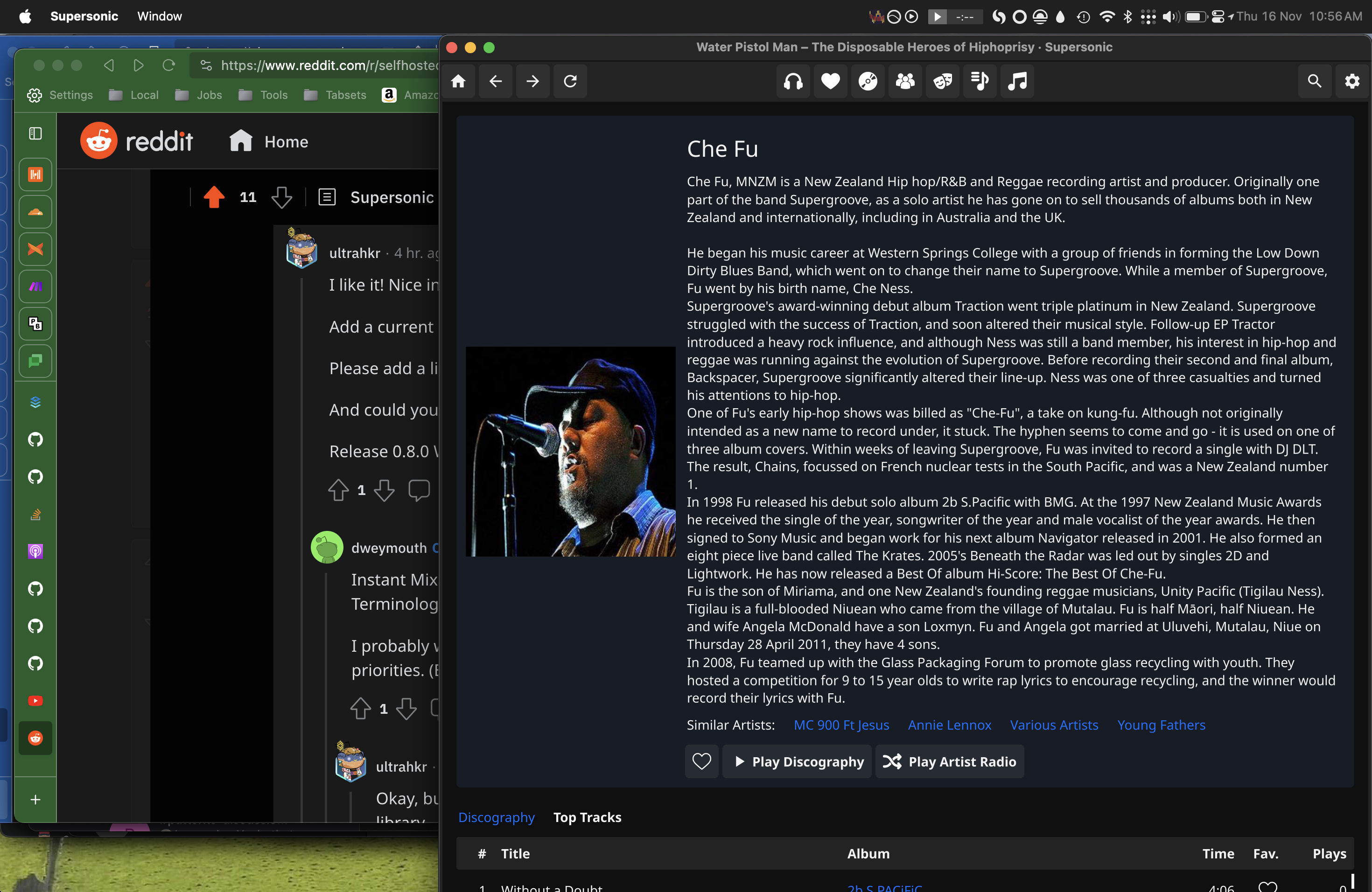 Jellyfin Artist Page Overflows Vertical Screen Height · Issue 283 · Dweymouthsupersonic · Github 5031