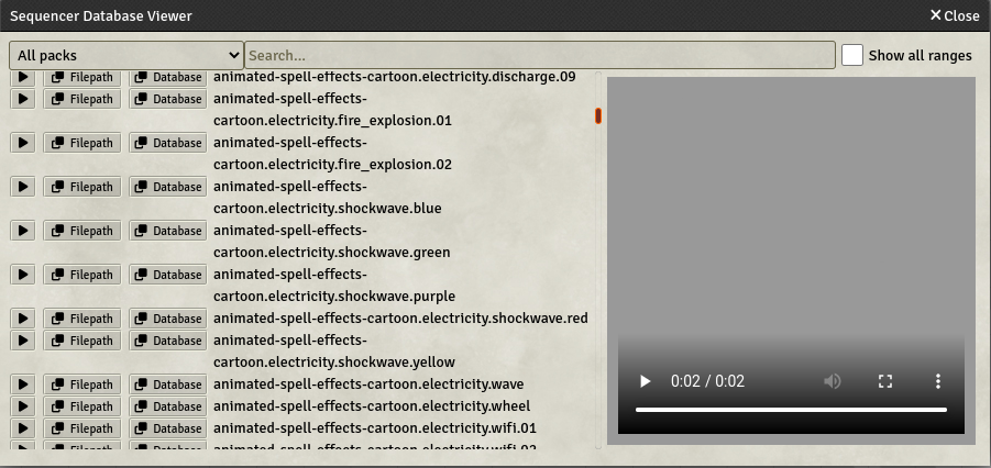 [REQUEST] - Horizontal Scrollbar for Filename List Inside Database Viewer UI · Issue #119 ...