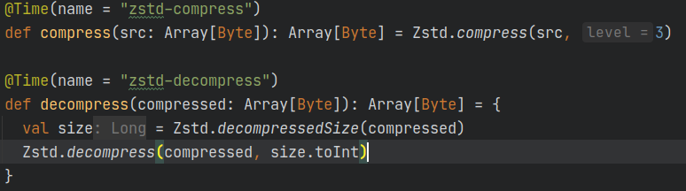 Zstd.decompressSize Array - ArrayIndexOutOfBoundsException · Issue #155 · luben/zstd-jni · GitHub