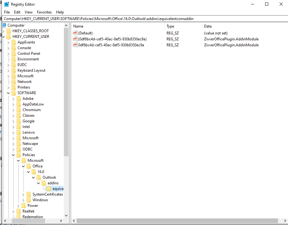 Disabling your Web Add-in if you have an Equivalent COM/VSTO Add-in doesn't work? · Issue #1686 ...