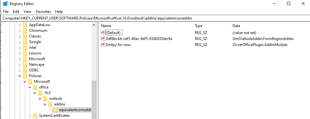 Disabling your Web Add-in if you have an Equivalent COM/VSTO Add-in doesn't work? · Issue #1686 ...