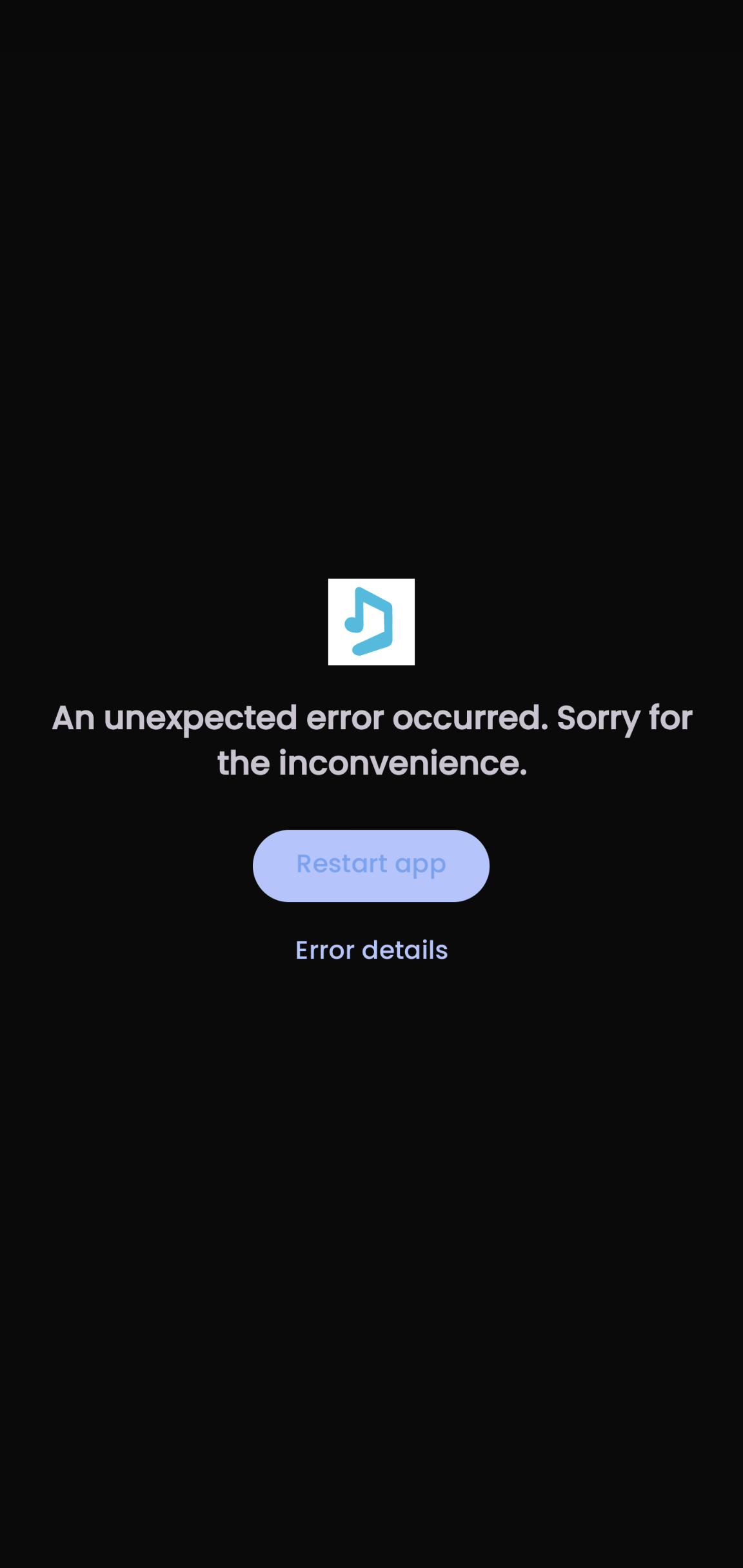 Crash after logging in · Issue #91 · maxrave-dev/SimpMusic · GitHub