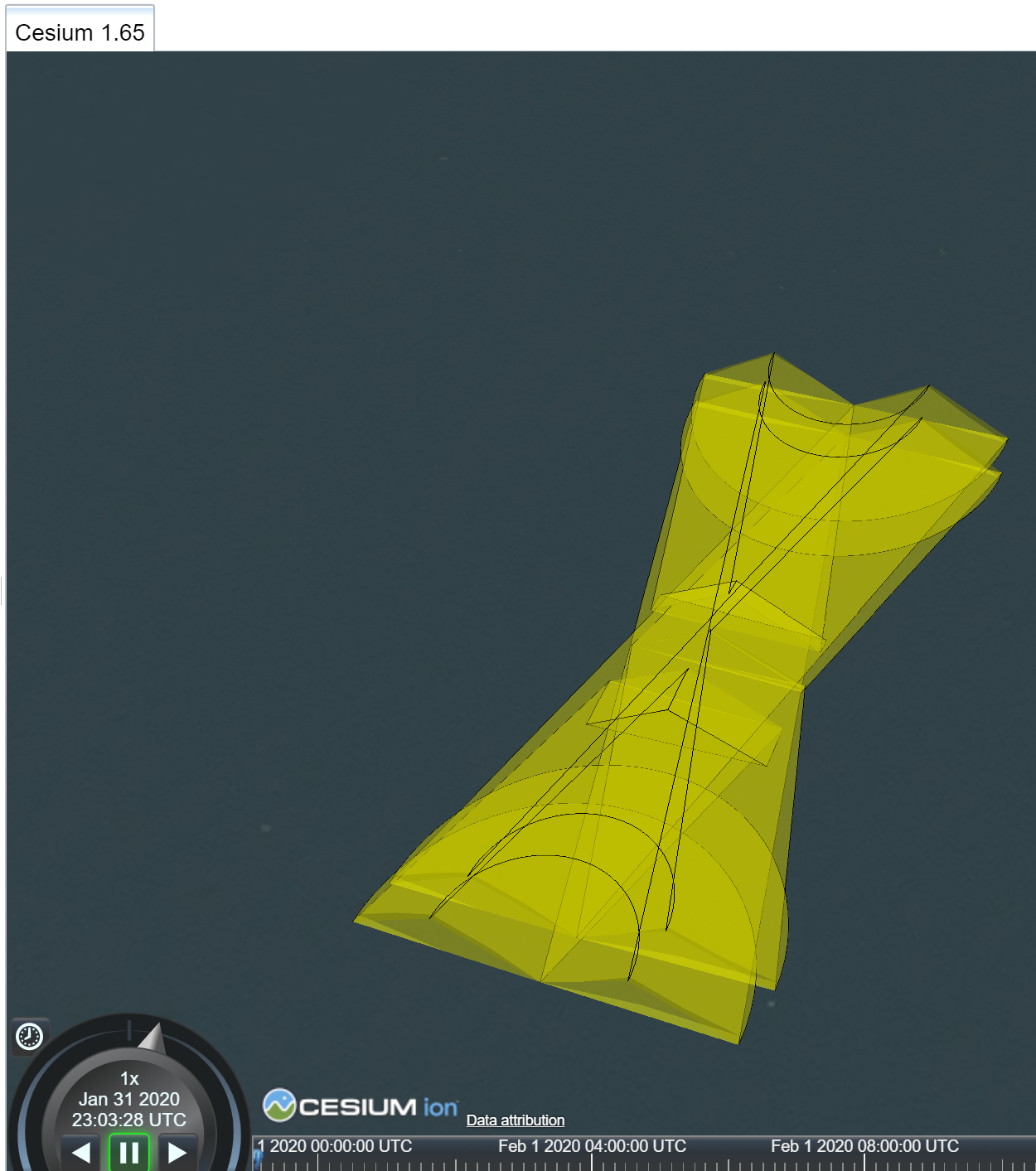 Polyline Volume With Callback Properties Creates Disfigured Shape · Issue 8582 · Cesiumgs 9791