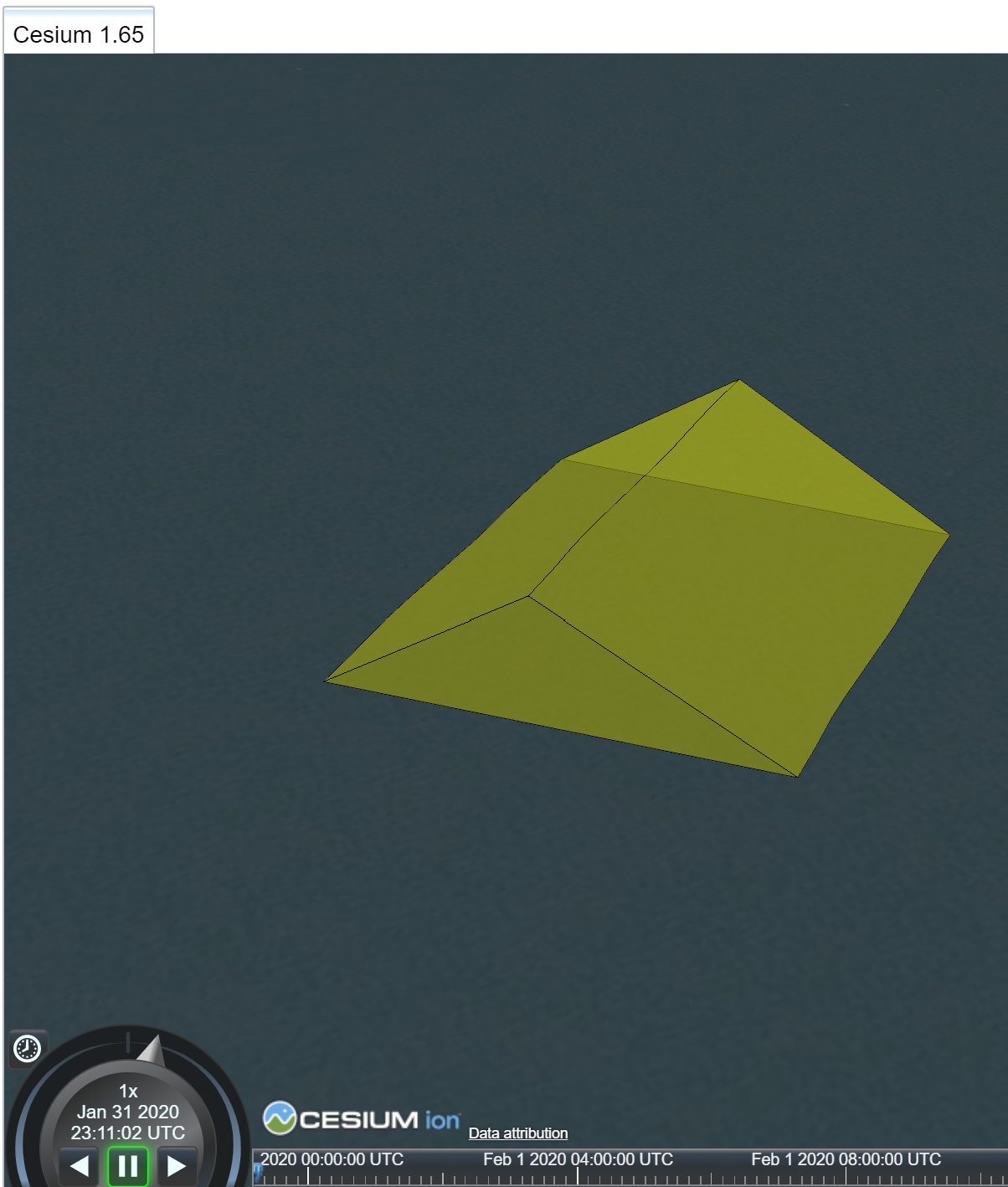 Polyline volume with Callback Properties creates disfigured shape ...