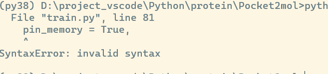 TypeError: cannot pickle 'generator' object · Issue #25 · pengxingang/Pocket2Mol · GitHub