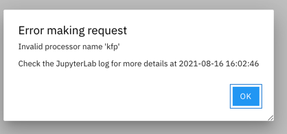 Error registering processor "EntryPoint('kfp' ... - 'NoneType' object ...