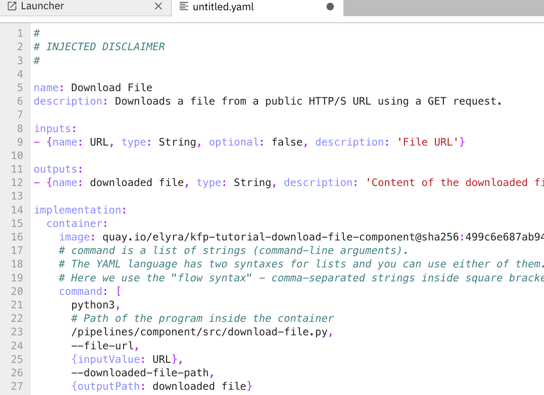 Enable display of component definitions · Issue #2549 · elyra-ai/elyra · GitHub