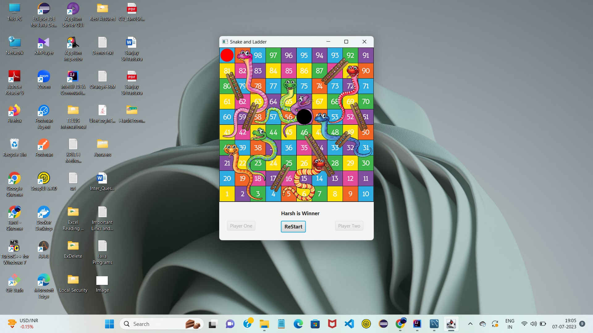 GitHub - Harsh-git1/SnakeAndLadderGame: Snake and Ladder game developed using Javafx library