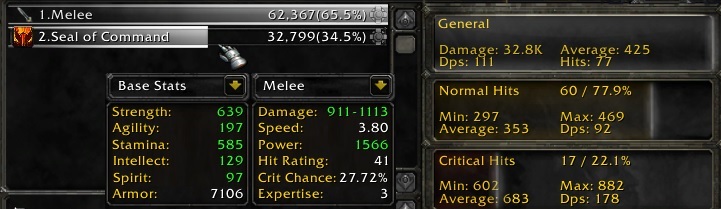 [Paladin] Seal of Command/Corruption deal too much damage (again) · Issue #15925 · azerothcore ...