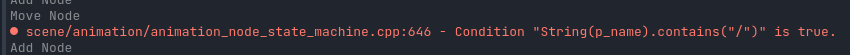 Cant Add Animations From Libraries Other Than Global To Animationtrees Statemachines · Issue