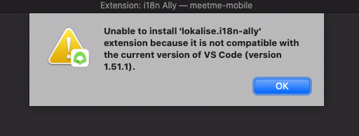Cannot install on VSCodium · Issue #470 · lokalise/i18n-ally · GitHub