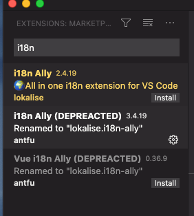 Cannot install on VSCodium · Issue #470 · lokalise/i18n-ally · GitHub