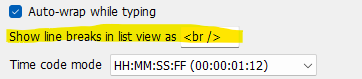 Suggestion: Add word wrap in list view · Issue #6848 · SubtitleEdit/subtitleedit · GitHub