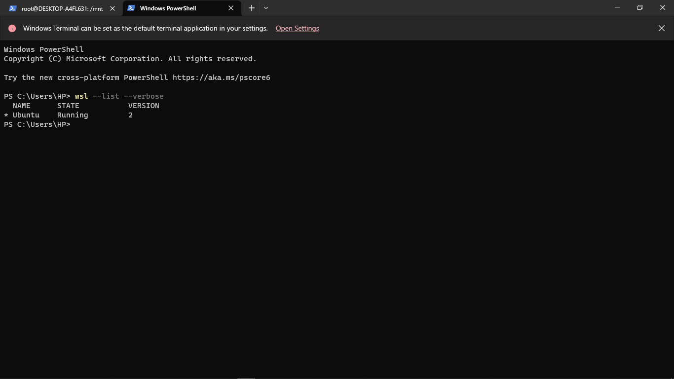 Disconnected from WSL, error: ENOPRO · smartcontractkit full-blockchain-solidity-course-js ...