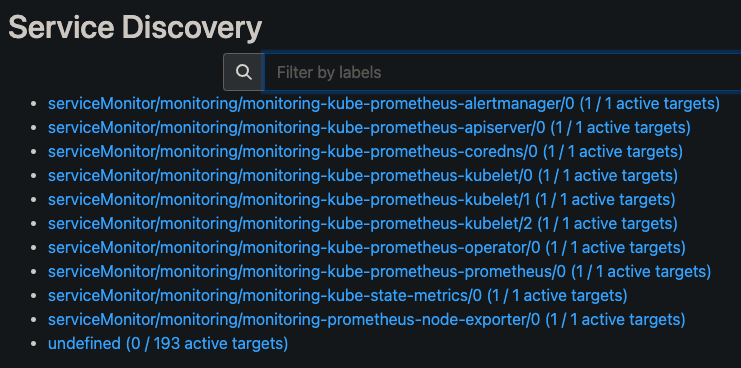 [kube-prometheus-stack] dropping default labels from service discovery on fresh install · Issue ...