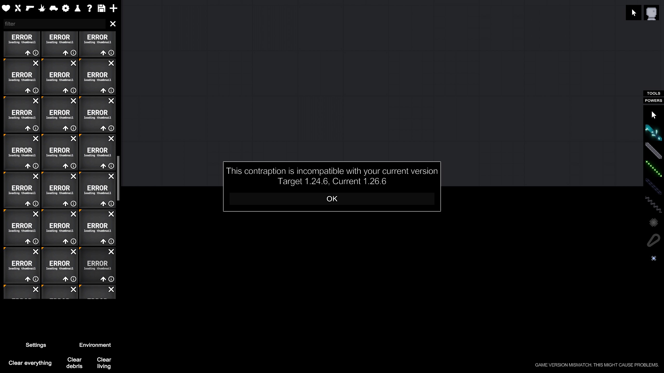 All of my contraptions don't work · Issue #2853 · studio-minus/ppg-bugs-and-requests · GitHub