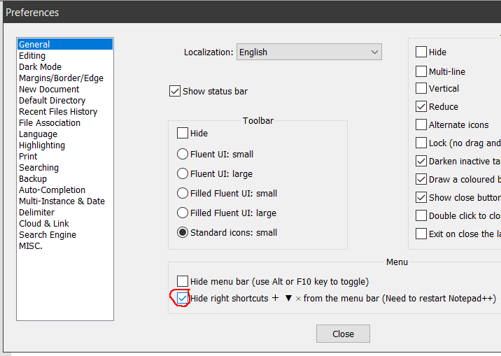 NPP with Wine, menu selection crash · Issue #11941 · notepad-plus-plus/notepad-plus-plus · GitHub