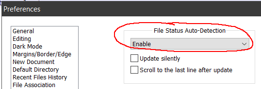 renamed / deleted file not kept in editor when in background and ...