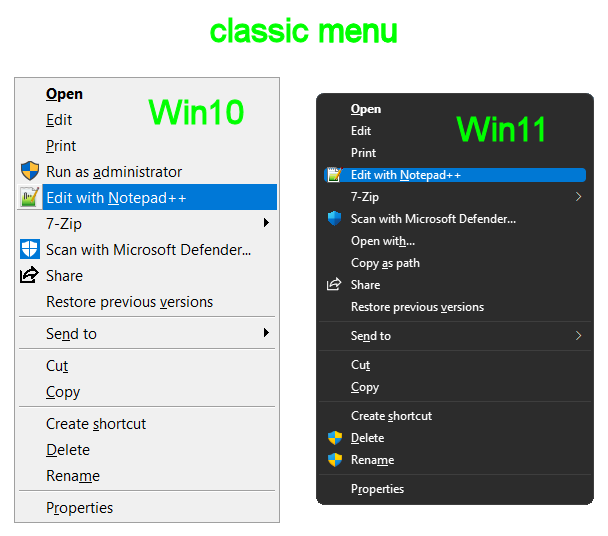 Right Click context menu button "N" shortcut still not working · Issue #14158 · notepad-plus ...