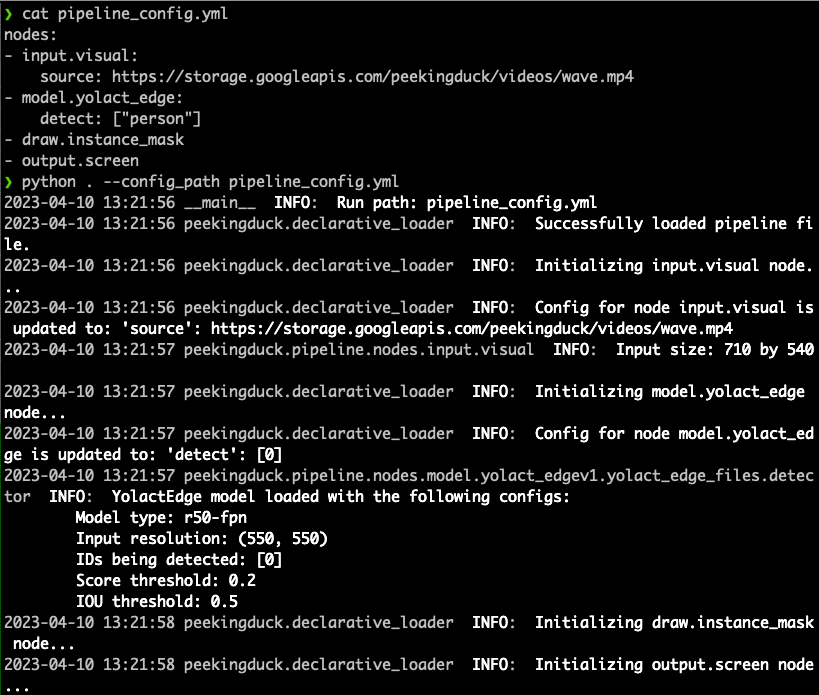 yolact_edge - need to pass detect = [ ] as integer not string class labels · Issue #749 ...