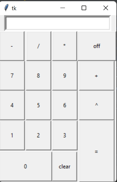 Github Sakethsimhareddycalculator Python Program That Uses The Tkinter Module To Create A