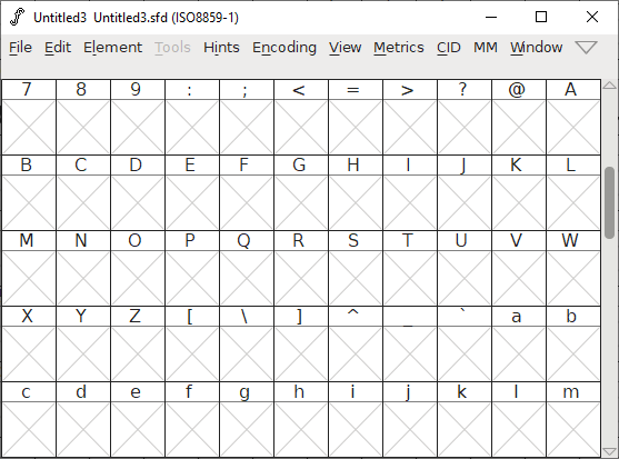 Strange behaviour when creating a calt subtable from Glyph Info panel ...