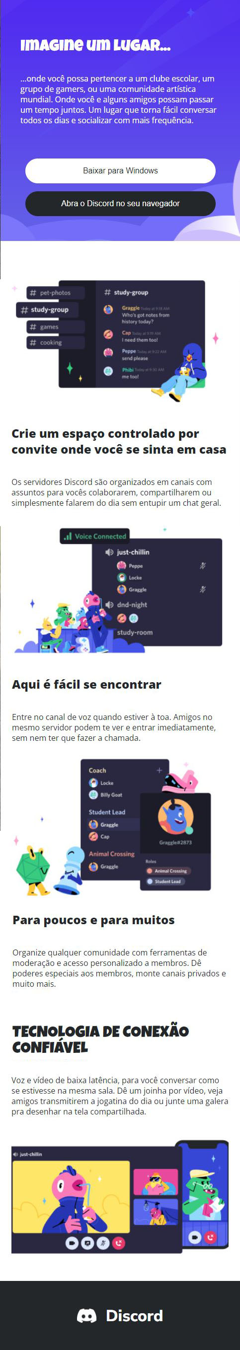 GitHub - isabela-rodriguesch/Discord-reponsivo: Site do discord responsivo - Desktop e celular