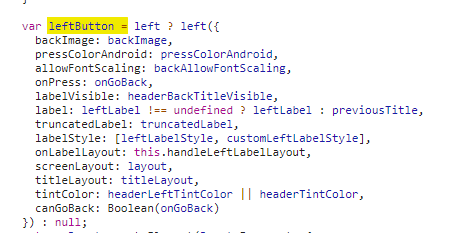 headerLeft not working in navigationOptions · Issue #7100 · react-navigation/react-navigation ...