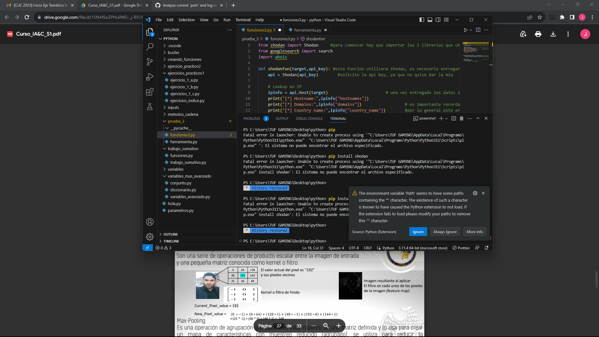 I Cant Install Libraries · Issue 21869 · Microsoftvscode Python · Github