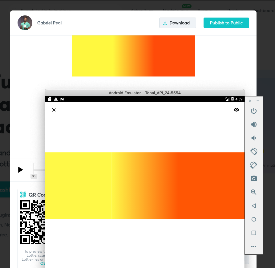 Gradients seem to not be rendered correctly · Issue #1325 · airbnb/lottie-android · GitHub