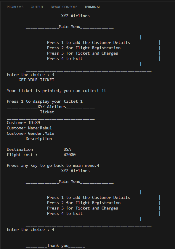 GitHub - RahulSrvst/Airline-Reservation-System-Project