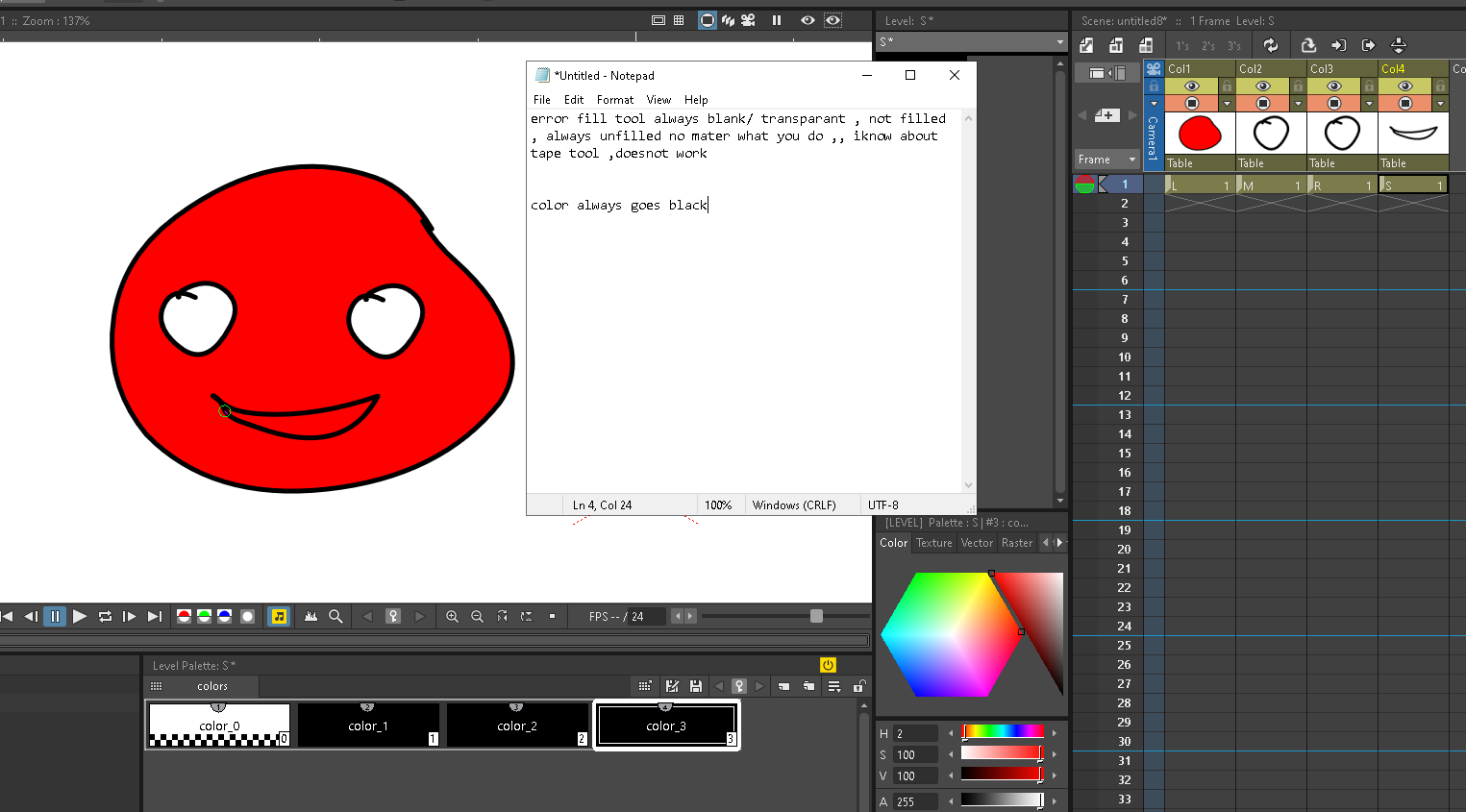 Trouble with Fill Tool (vector) · Issue #4123 · opentoonz/opentoonz · GitHub