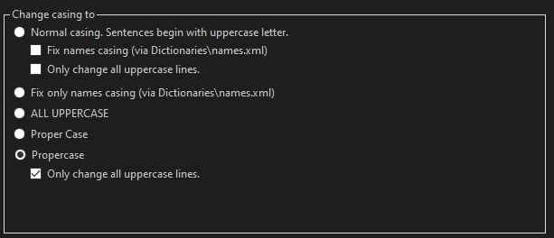Feature Request: Word/Capitalized Case (in the Redo Casing) · Issue #6829 · SubtitleEdit ...