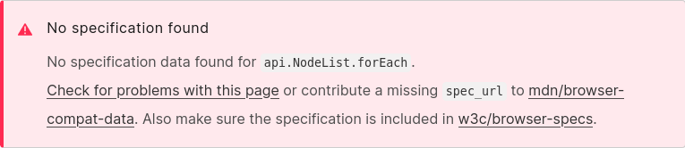 Webapinodelistforeach No Specifications Found · Issue 24653 · Mdncontent · Github