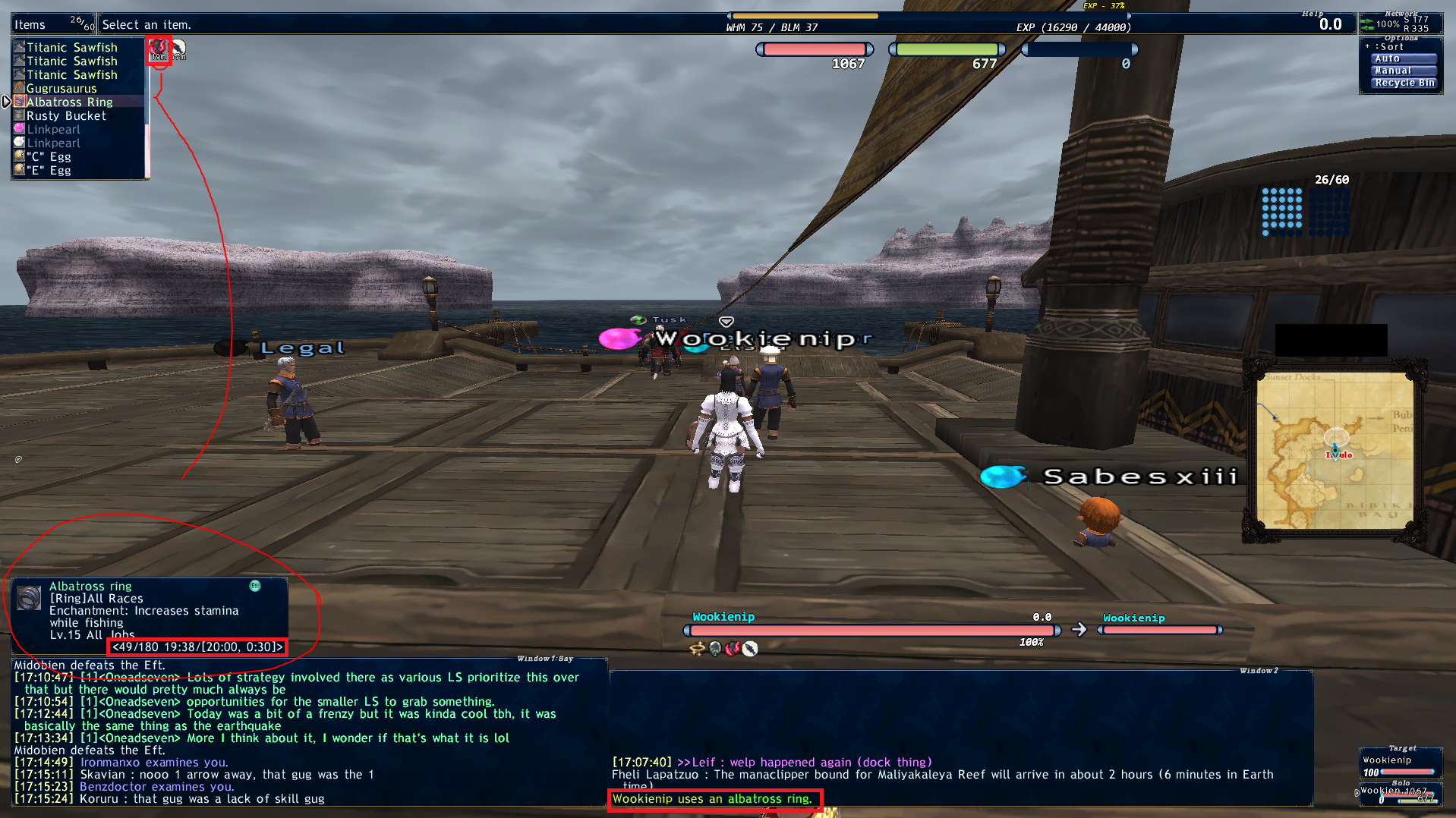 Albatross Ring buff removing whenever boats dock/ zoning (7 minute boat ride) · Issue #1423 ...