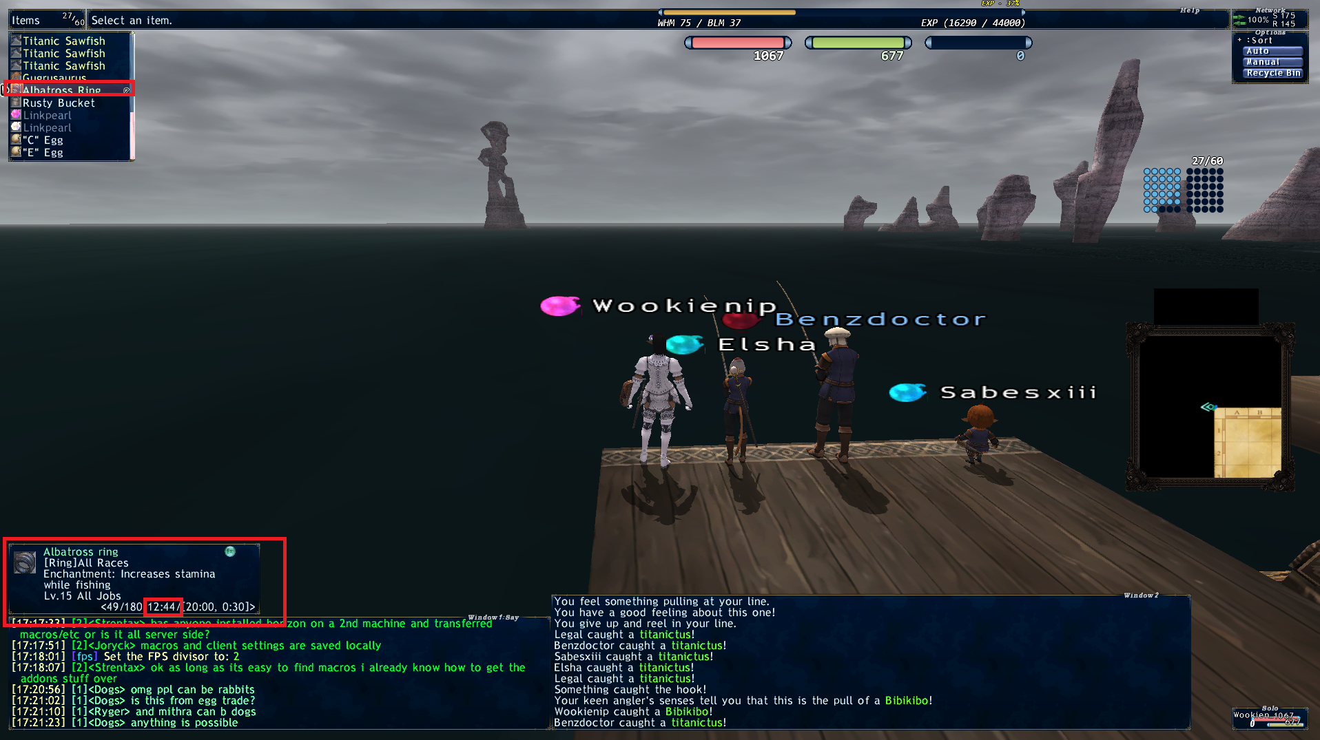 Albatross Ring buff removing whenever boats dock/ zoning (7 minute boat ride) · Issue #1423 ...