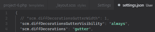 Git Decoration (Gutter) ignores 1px Width Style at Startup · Issue #84906 · microsoft/vscode ...