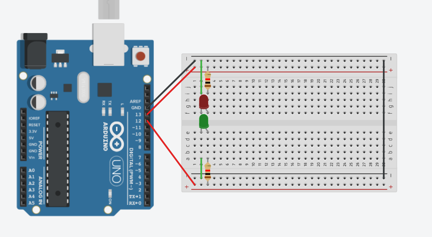 GitHub - ArthurFariaa/arduino4_leds: Montagem de dois LEDs em paralelo ...