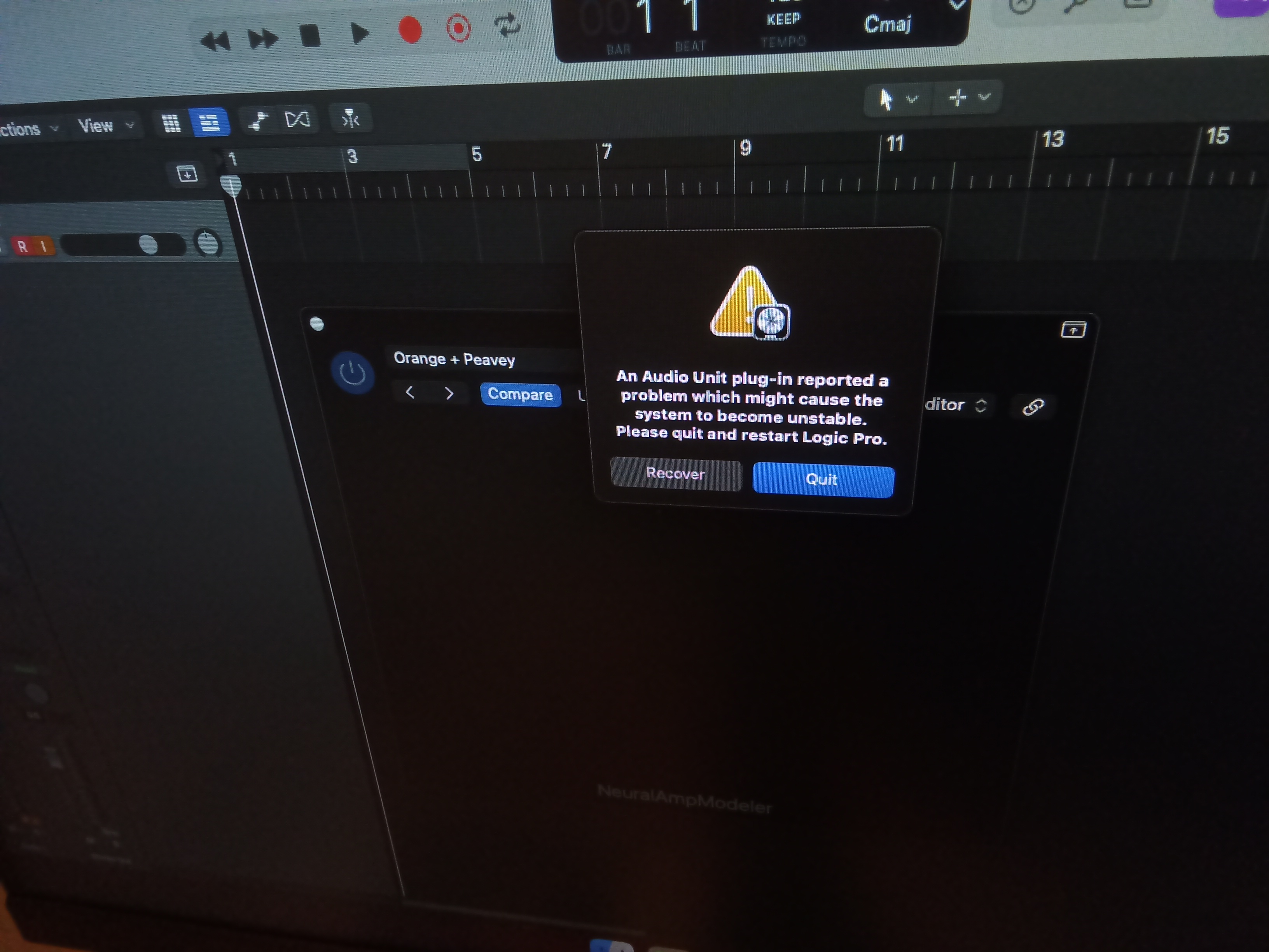 Logic Pro X Crash When Switching NAM User Saved Presets [BUG] · Issue #195 · sdatkinson ...