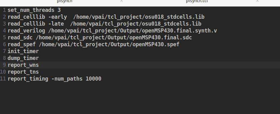 Github Vishwajithvpaivishwajithvpai A Userinterfaceforyosysandopentimeratcl 