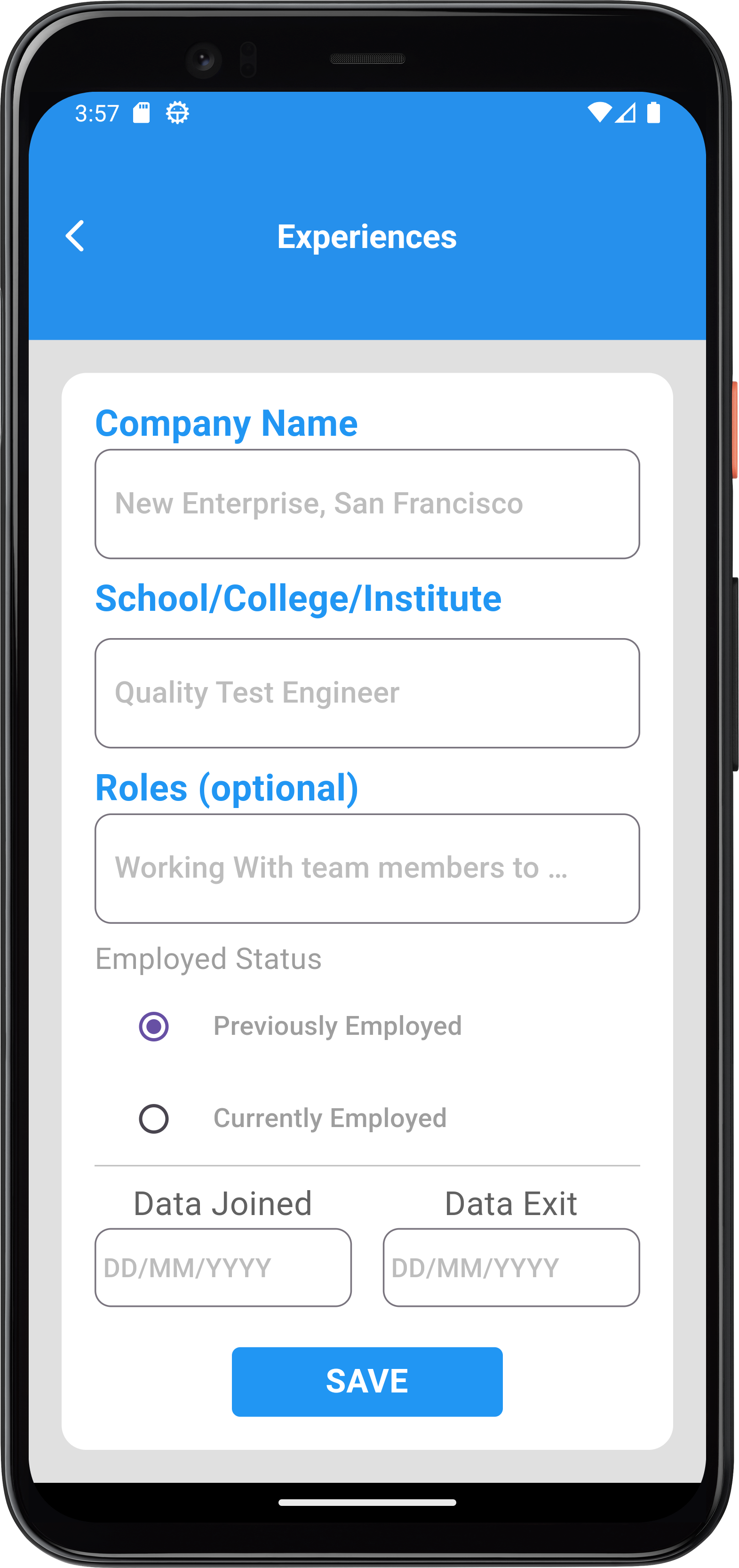 GitHub - Vedpatel28/flutter_resume_builder_app: Create Build Resume App
