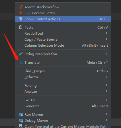 右键翻译时提示报错：java.lang.IllegalStateException: Expected BEGIN_OBJECT but was STRING at line 1 column ...