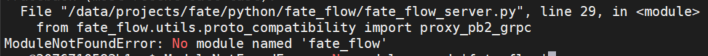 Failed to install fate_flow while running pip3 install fate-client ...