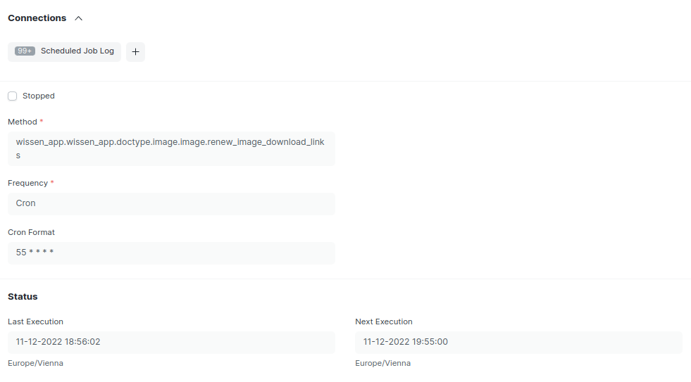 Scheduled Jobs not executed · Issue #19237 · frappe/frappe · GitHub
