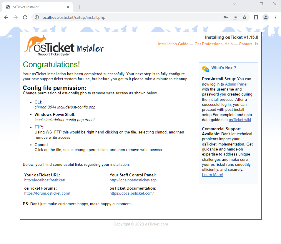 GitHub - JulianCrawford/osTicket-Installation