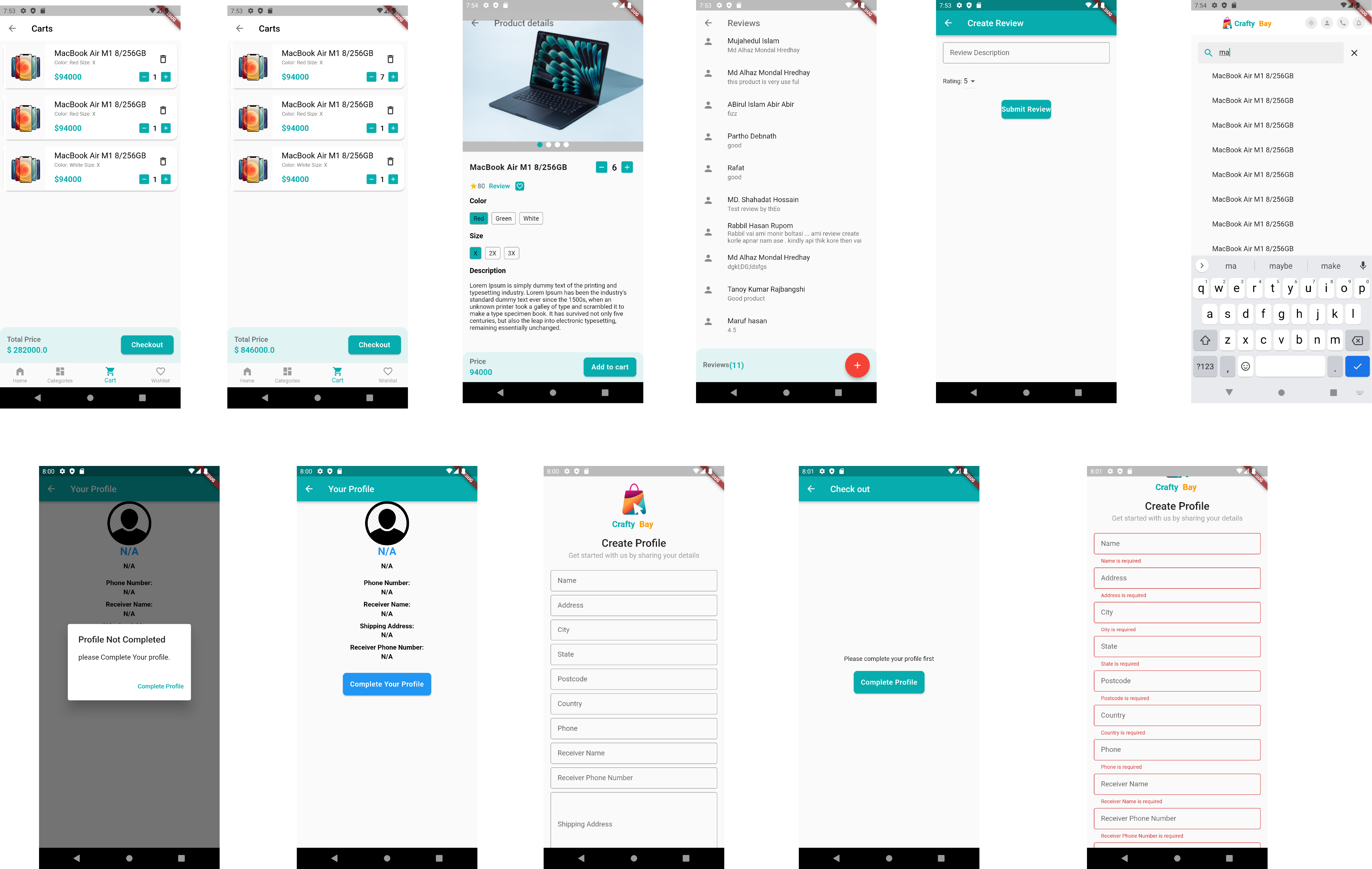 Github Returajproshad E Commerce Project