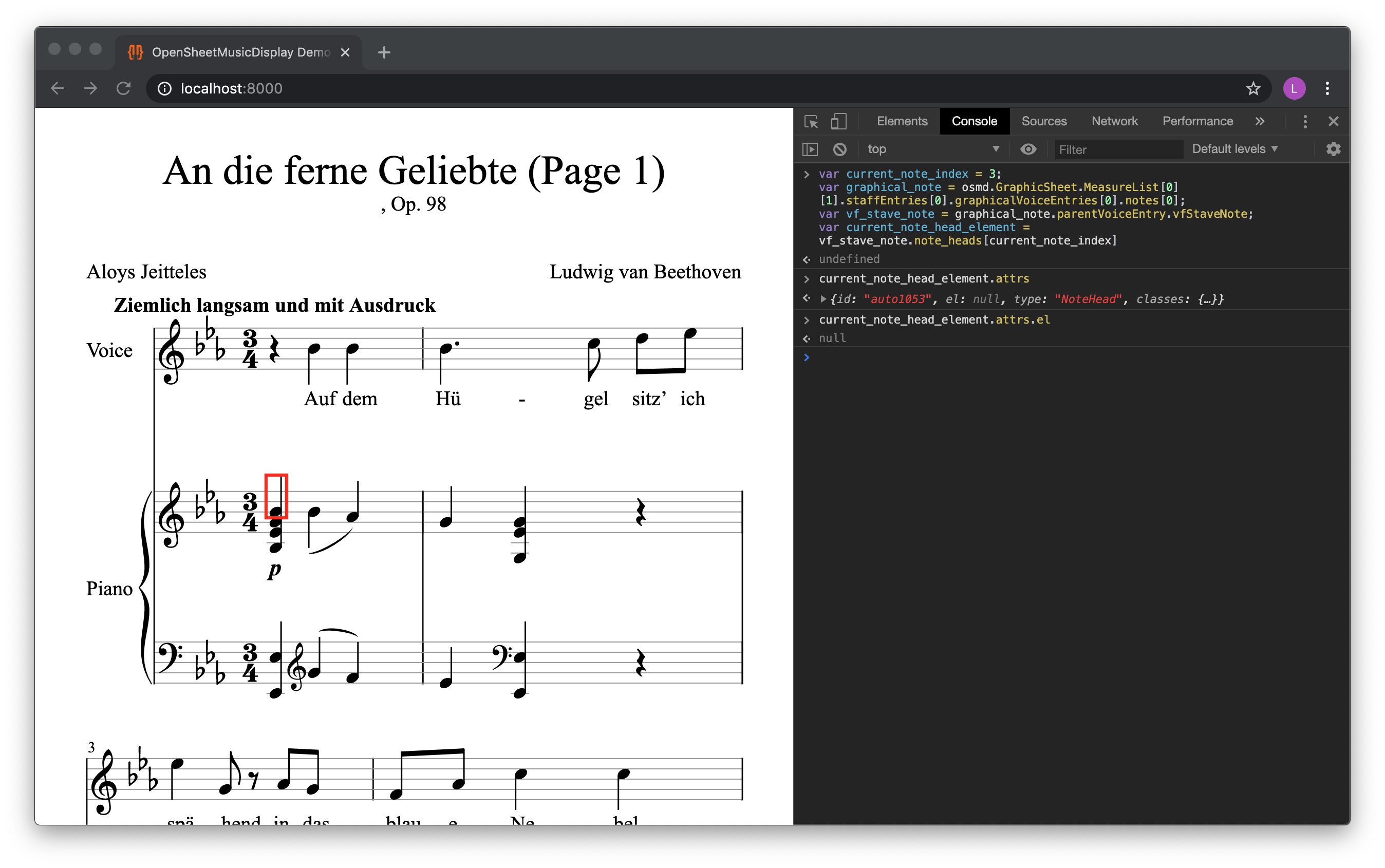 [BUG] Vexflow Stave Note - Child Note Heads Do Not Contain HTML Element ...