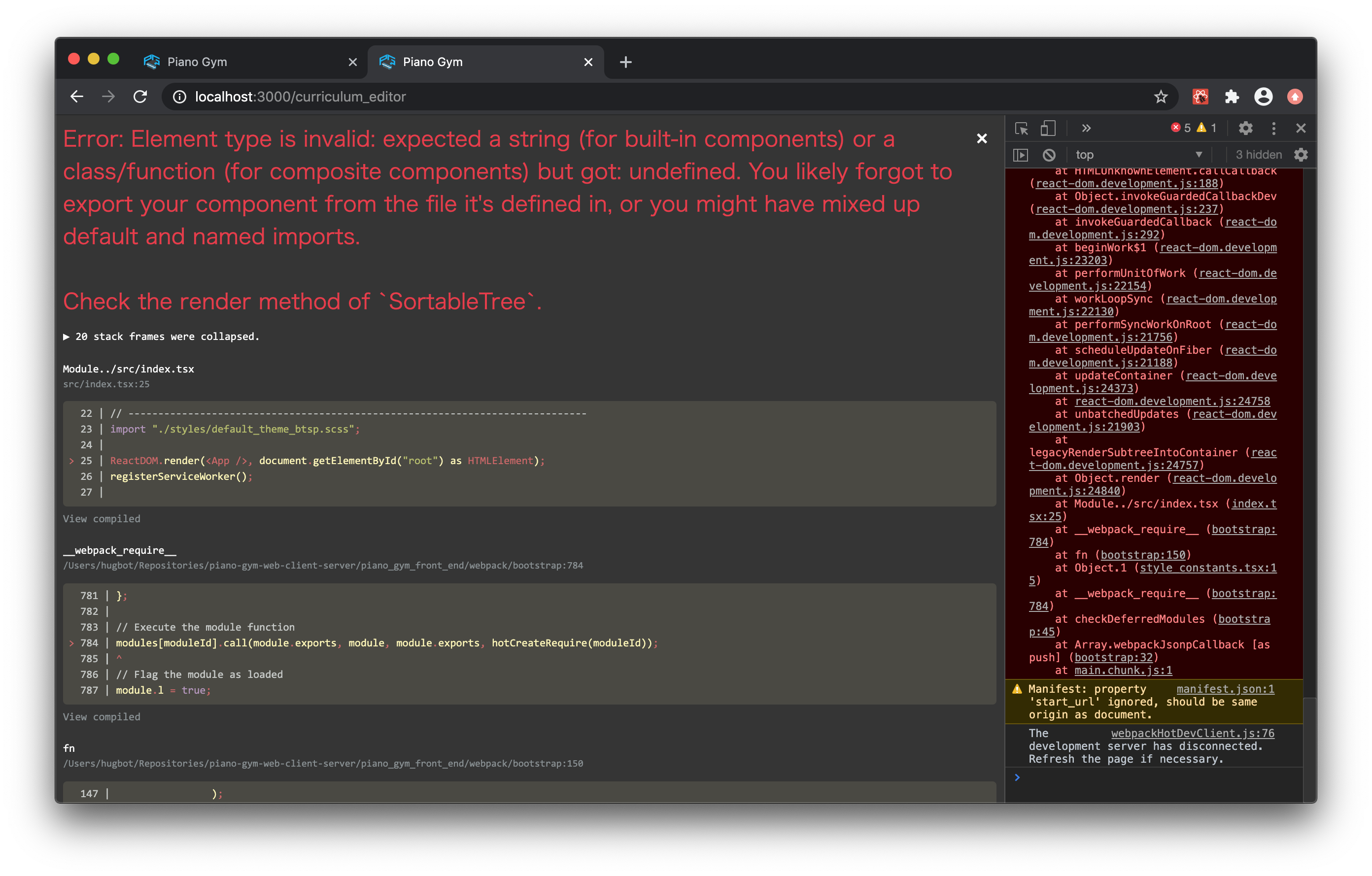 V2 8 0 Breaks My Tree Tree Does Not Display At All · Issue 782 · Frontend Collective React