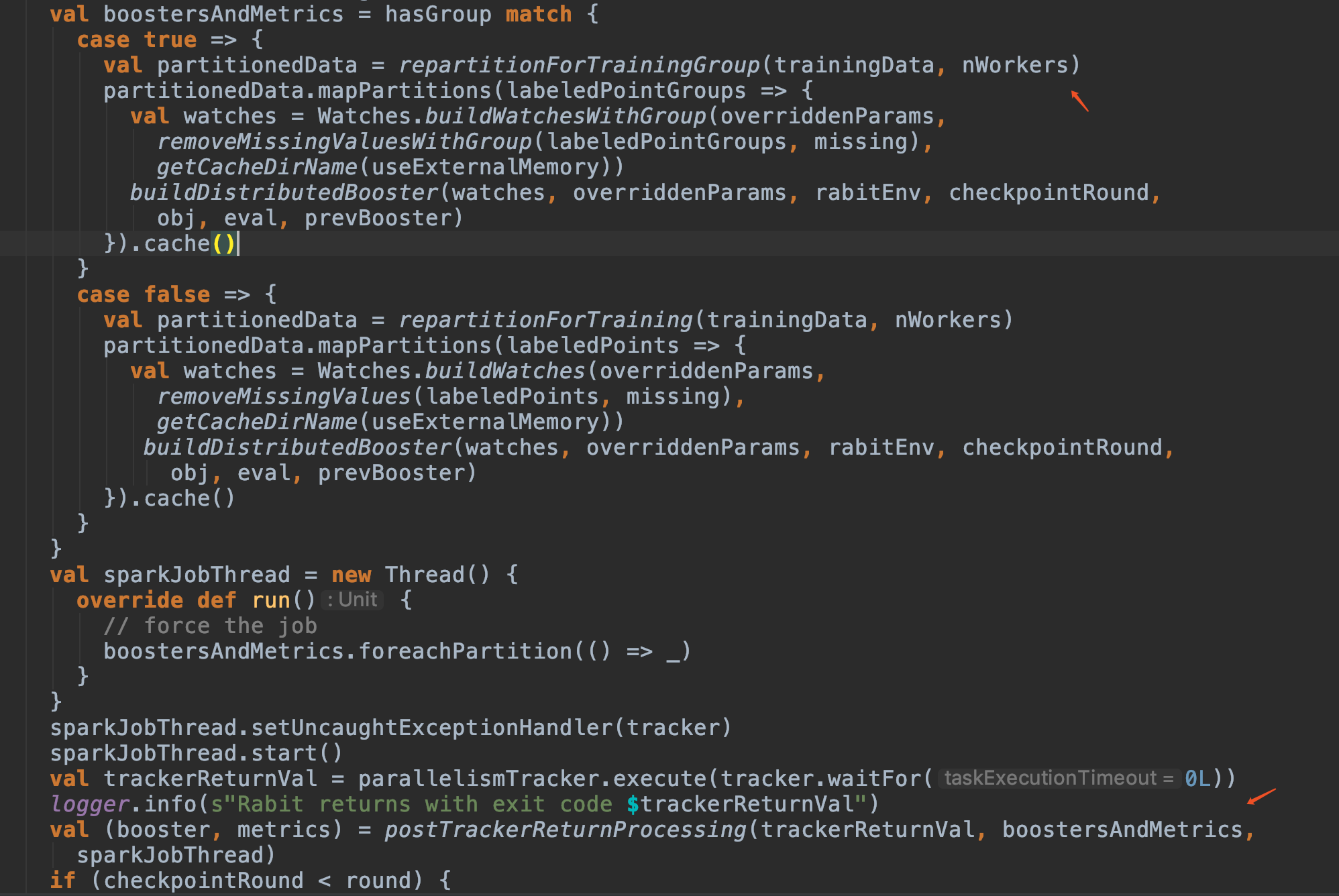 [jvm-pacakges] why spark xgb must repartitionForTraining dataset to nWorkers partitions? · Issue ...